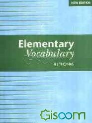 کتاب Elementary vocabulary [چ9] -فروشگاه اینترنتی کتاب گیسوم