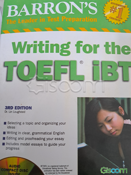 کتاب Barron's writing for the TOEFL iBT [چ1] -فروشگاه اینترنتی کتاب گیسوم