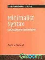 کتاب Minimalist syntax: exploring the structure of English [چ1] -فروشگاه اینترنتی کتاب گیسوم