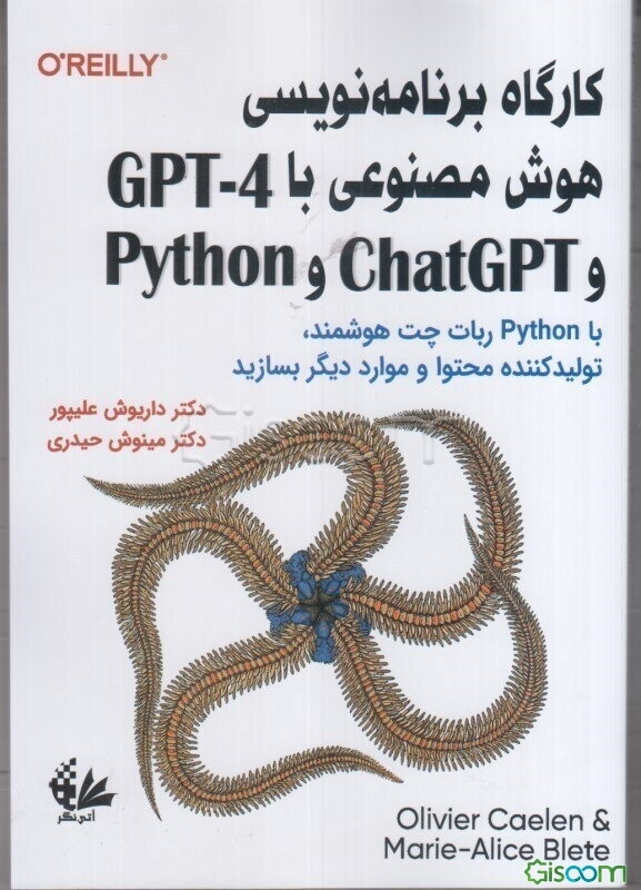 کتاب کارگاه برنامه‌نویسی هوش مصنوعی با Python و Chat GPT، GP4 با Python ...